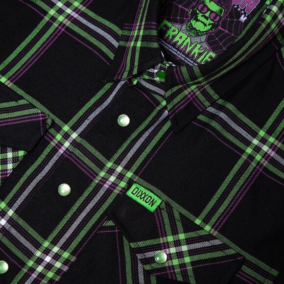 DIXXON | Shirts | Dixxon Flannel Frankie Flannel Shirt Frankenstein ...
